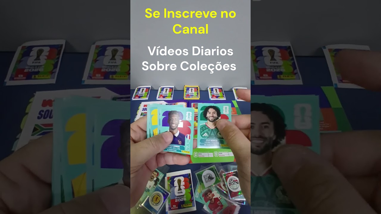 ACHAMOS NOSSA FIGURINHA LEGEND Álbum de Figurinhas Copa do Mundo 2026 Panini Se Inscreva no Canal