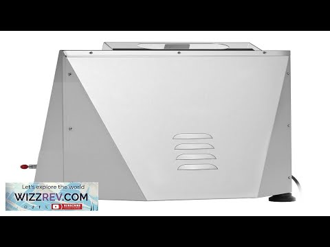 16 Inch Pizza Dough Roller Sheeter Semi automatic Commercial Dough Press 390W Review