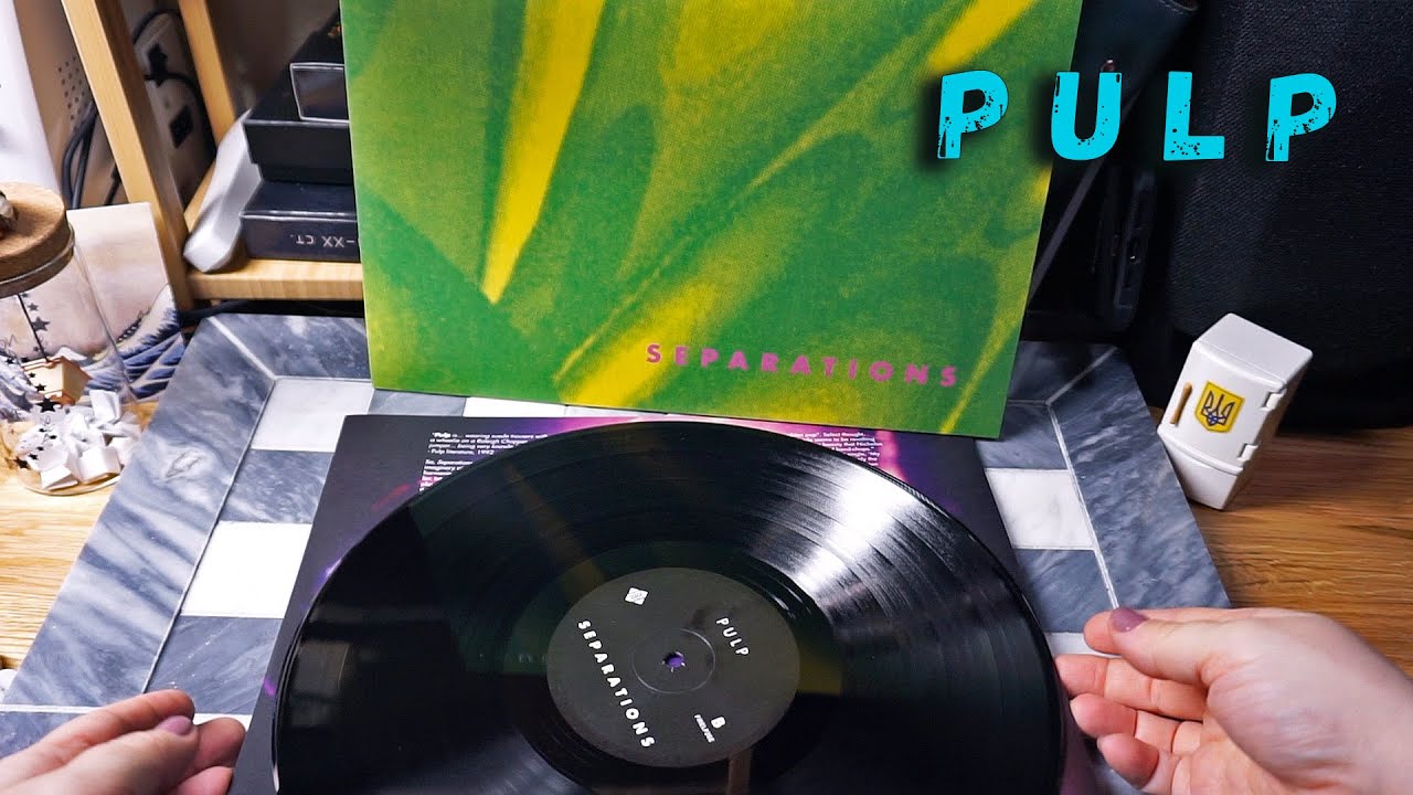 PULP Separations unboxing - LP vinyl - no talking ASMR