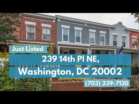 239 14th Pl NE Home For Sale Washington, DC 20002