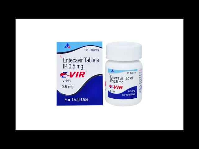Hiv Aids Medicines - Entecavir Tablet (0.5mg) E-Vir Trader - Wholesaler ...