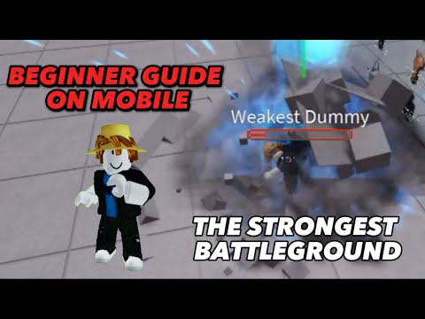 ROBLOX TSB: Beginner Guide how to become Good on (MOBILE)