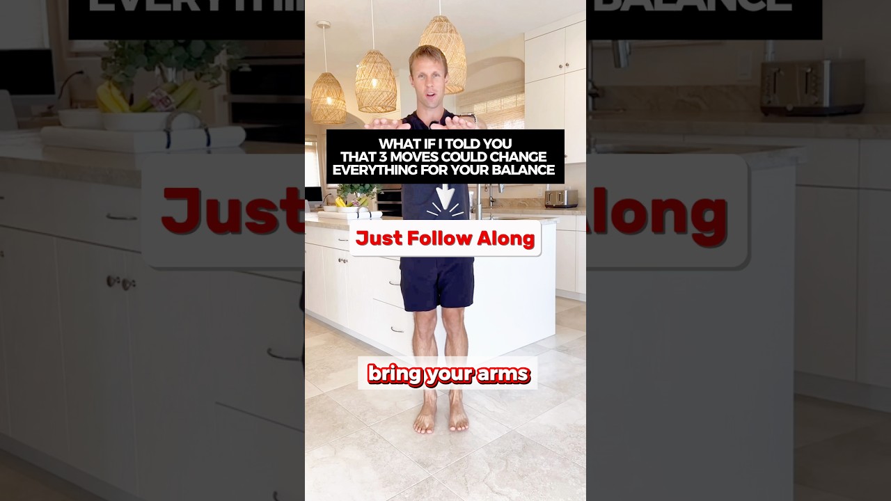 What if told to that 3 moves could change everything for your balance  #balance nce