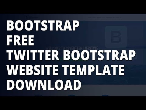 Bootstrap - Free twitter bootstrap website template download