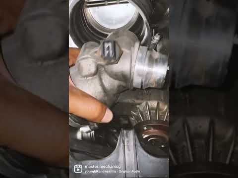 BMW Water Pump Replacement #mechanic #mechanicshop #bmw #beamer #foreign
