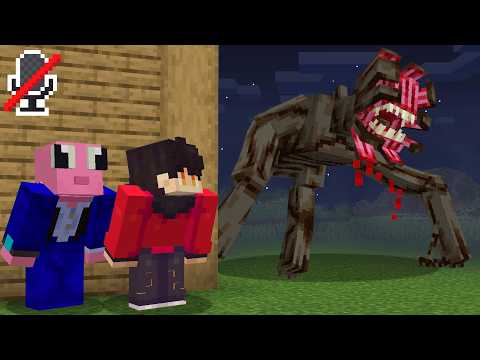 We Survived A QUIET PLACE MOD in Minecraft..