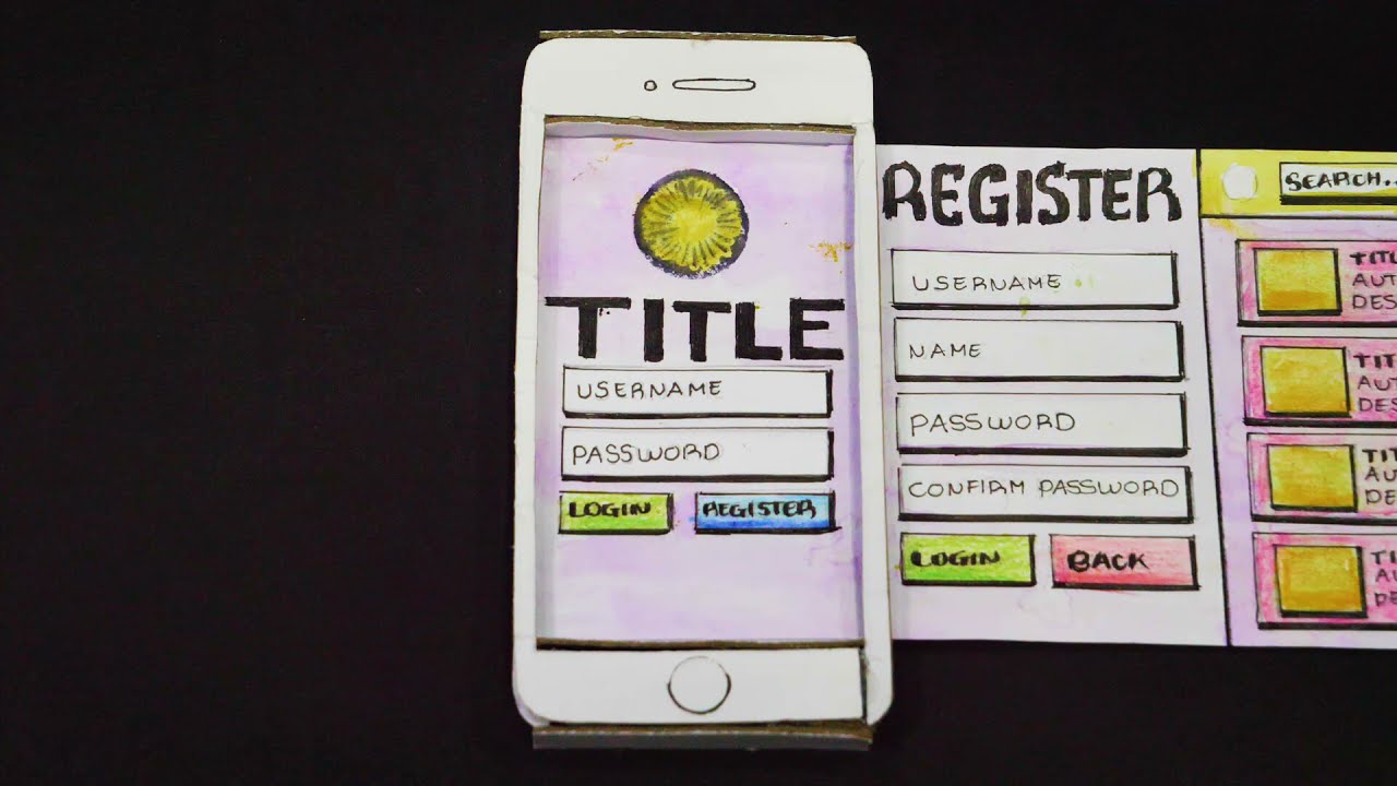 Student Events Management System: Paper Prototype Video
