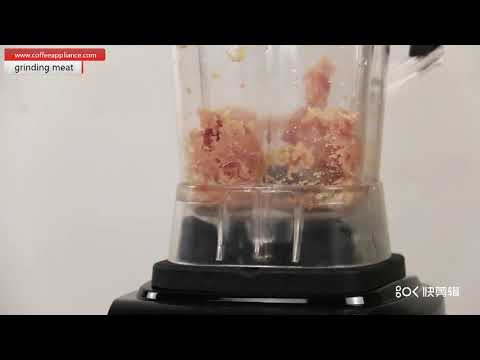 How to grind meat with a blender