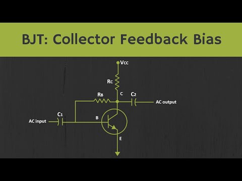 BJT: Collector Feedback Bias Explained Video Lecture - Crash Course ...