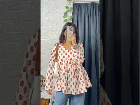 Meesho Cotton short kurti under ₹300???? #haulvideo #shortkurti #shorts #ytshorts