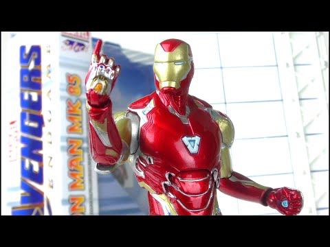 AVENGERS ENDGAME: Iron Man Mk 85 Marvel Select Figure Review | Votesaxon07