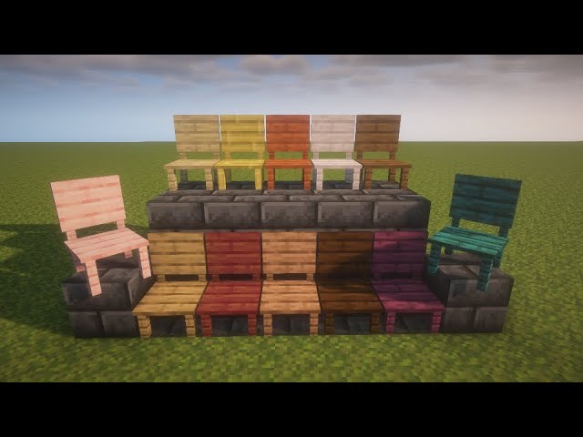Ems Chairs (No resource pack required) Minecraft Data Pack