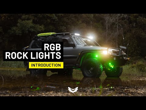 Stedi Surface Mount Rock Lights RGB Colour 6 Piece Kit - LEDROCK-6PCE ...