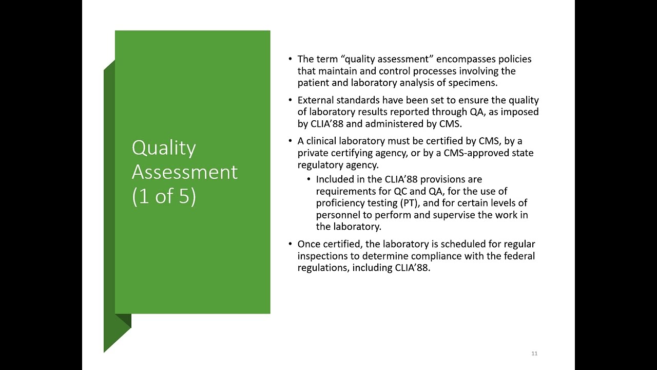 QA Part 1 Lecture
