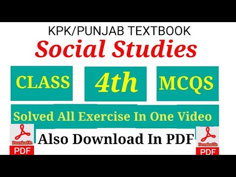 Class 4th Social Study Mcqs Textbook Mcqs Pak Study Mcqs (@TEXTBOOKMCQSGMN