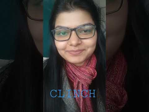 Vocabulary of the day | CLINCH | #english #vocabulary #shorts #shortsvideo #ytshorts #youtubeshorts