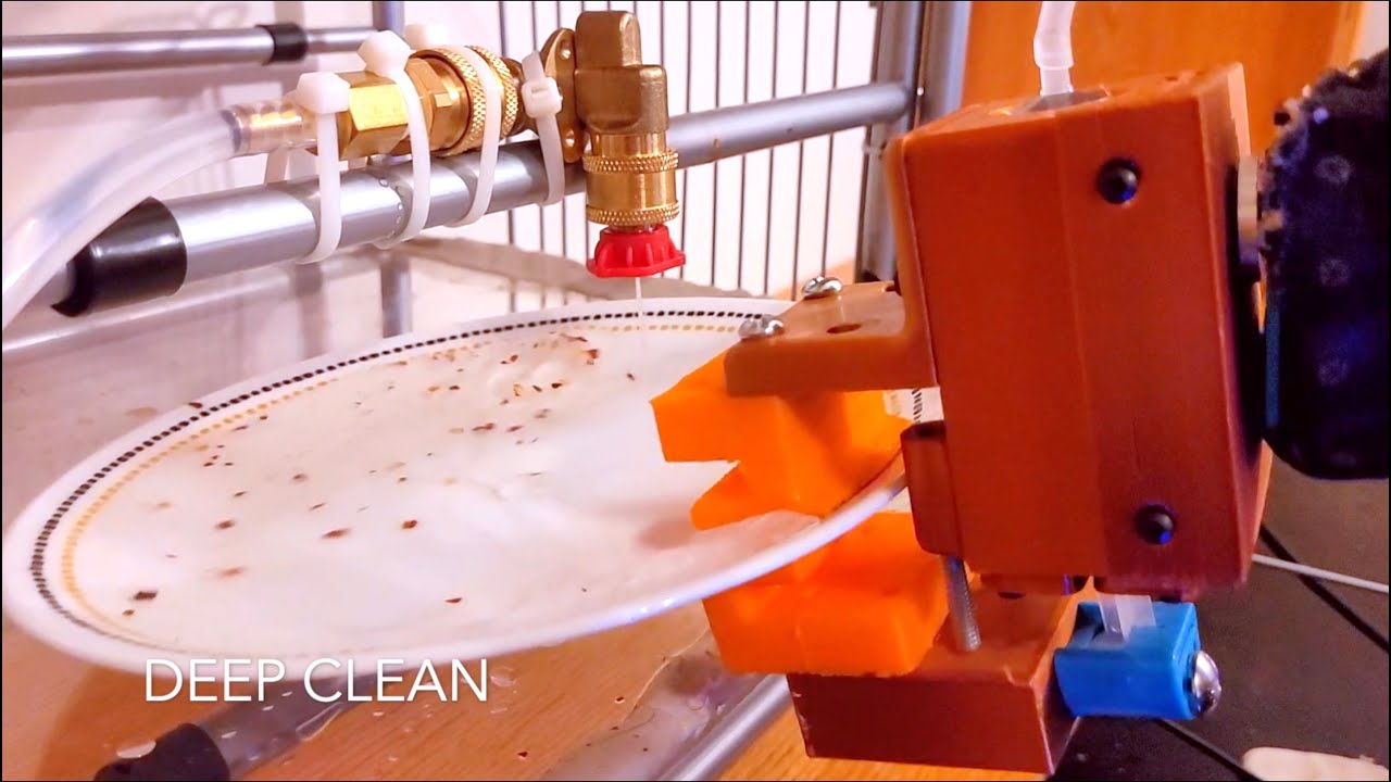 Dishcare learns hydraulic clean!