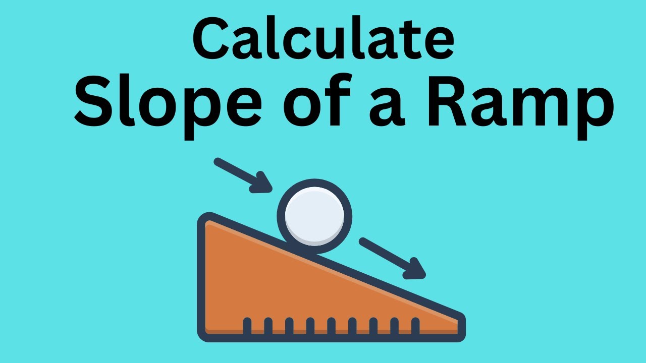 Finding the slope of a ramp  Math Lessons