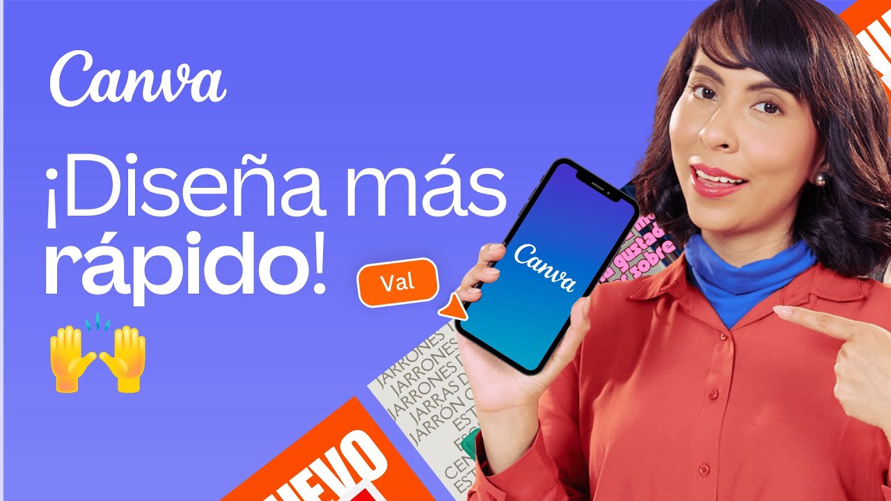 Usa las plantillas de Canva | Crea diseños profesionales e impactantes en segundos