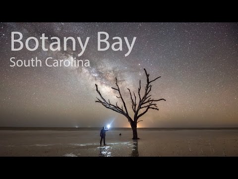 Botany Bay, Edisto Beach, South Carolina Time Lapse Day and Night 4k