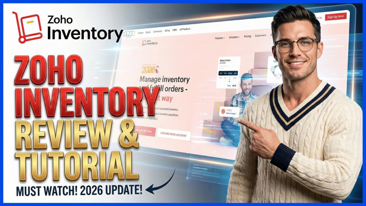 Zoho Inventory Review & Tutorial (2026) How To Use Zoho Inventory Management APP?