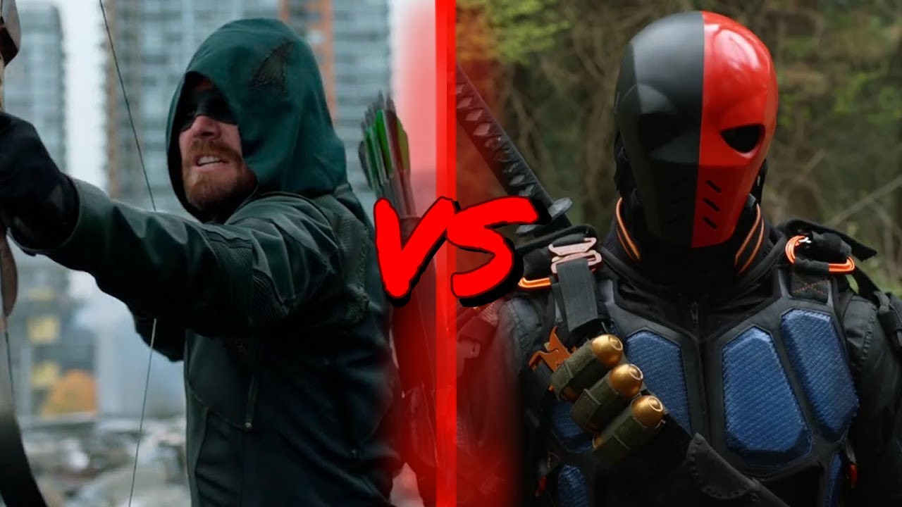 Green Arrow vs Deathstroke - Arrowverse