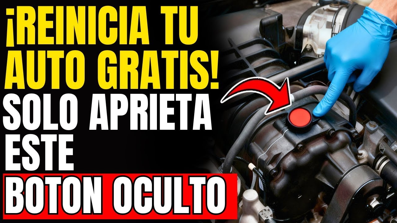 Este BOTÓN ARREGLA el 99% de PROBLEMAS de tu Auto (Mecanicos lo ODIAN)