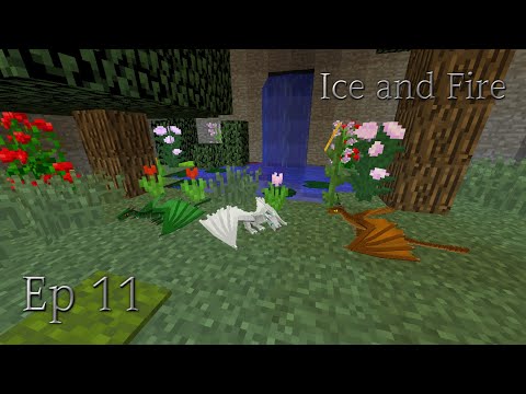 The Ice Dragon Forge! Minecraft Ice and Fire Episode 14 | Minecraft Amino