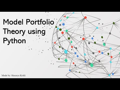 Modern Portfolio Theory Explained with Python | Sharpe Ratio Optimization Project