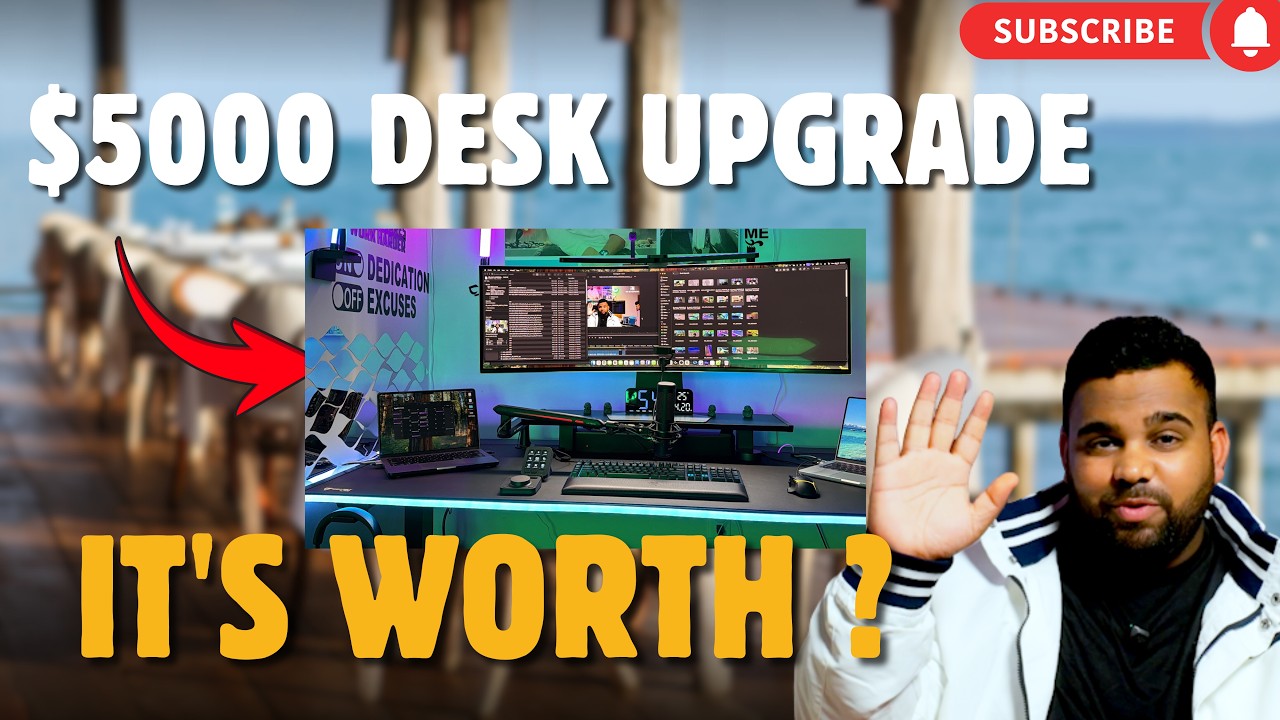 Why I Spent $5,000 😳 on My Desk Setup And It Changed Everything 🤯 | USA |  Desk Upgrade