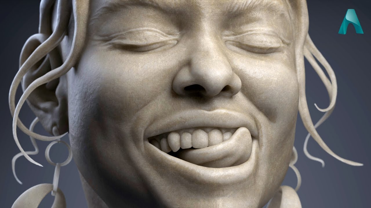 How I Render my Sculpts with Arnold  | Tutorial (Maya + Arnold)