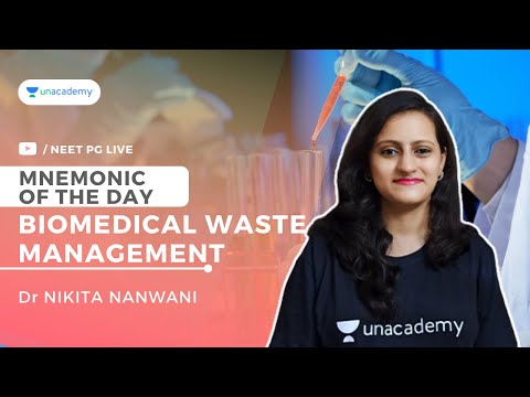 Mnemonic of the day - Biomedical waste management | Blood bag & urine bag | Dr. Nikita Nanwani