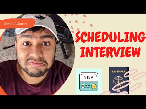 How to schedule your US Visa Interview Appointment