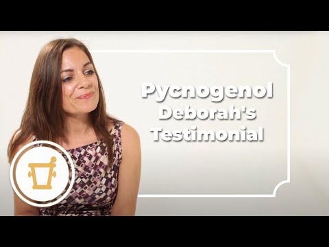 Pycnogenol: the Pine Bark Supplement - Deborah's Testimonial