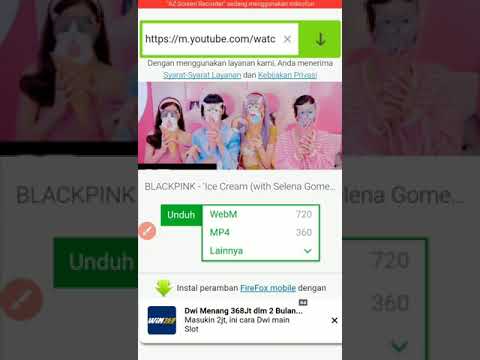 Cara Download lagu mp4 dan mp3 tanpa aplikasi tambahan dari play store