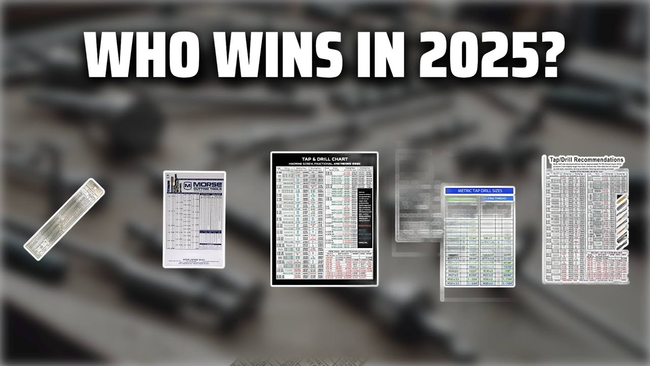 The Top 5 Best Drill And Tap Chart in 2025 - Must Watch Before Buying!