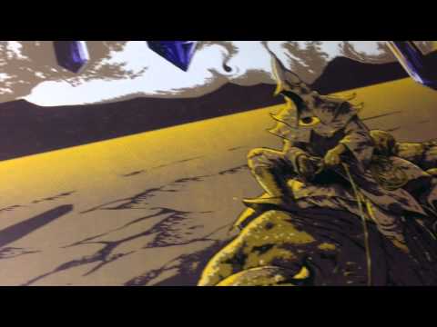 Månstråle x Riandy Karuniawan : ((AUMAN)) screen print poster ...