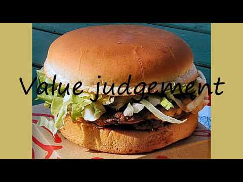 How to Pronounce Value judgement?