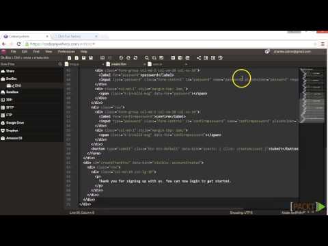 Learn Mastering Kendo UI Get Acquainted with CodeAnywhere | packtpub com - Mind Luster