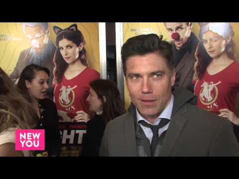 Anson Mount at the Mr. Right Movie Premiere