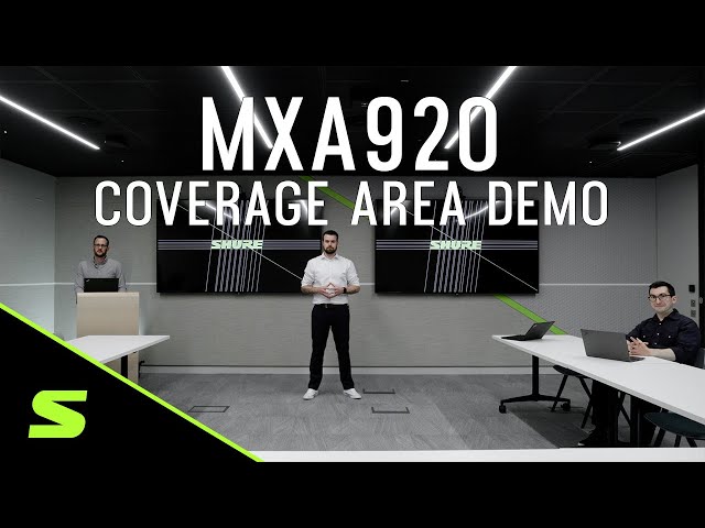 Audio Conferencing System - Shure MXA902 Conference Ceiling Microphone ...