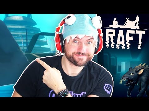 We Found An ABANDONED CRUISE SHIP! | Raft w/ The Derp Crew #12