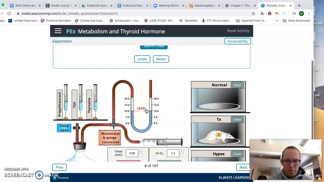 Endocrine Phys Lab - Activity 1 (Thyroid Hormone) Tutorial
