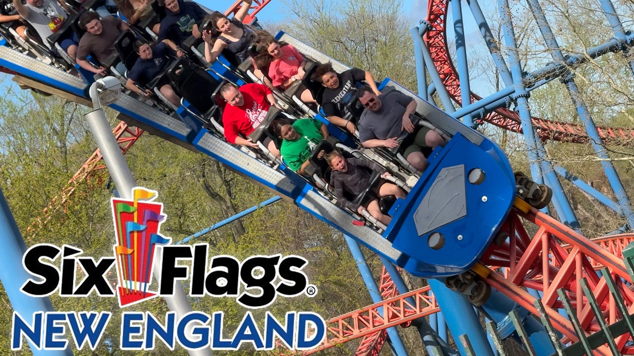 Everything NEW at Six Flags New England in 2026! | Vlog 4/17/26
