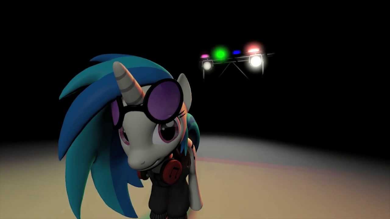 [SFM] Vinyl Scratch DJPON3 In The House (Animation Test)
