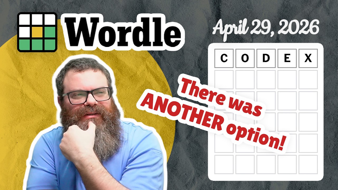 I didn't think of it | Wordle #1775 (April 29, 2026)