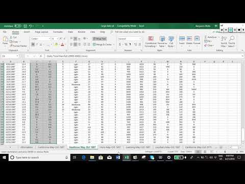 Cleaning non-numerical data using Excel
