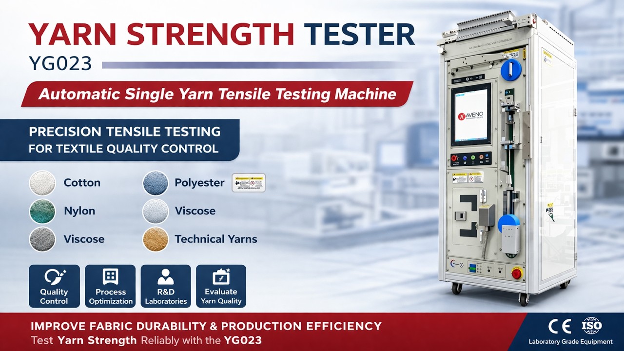 YG023 Automatic Single Yarn Strength Tester – High-Precision Tensile Performance Analysis