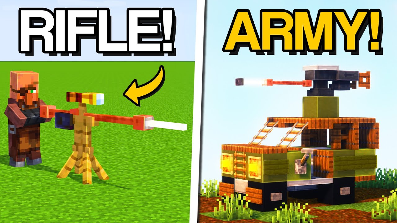 Minecraft: 15 BEST Military Build Hacks & Ideas! - Minecraft Builders