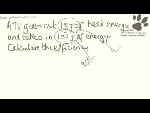 Efficiency Calculations